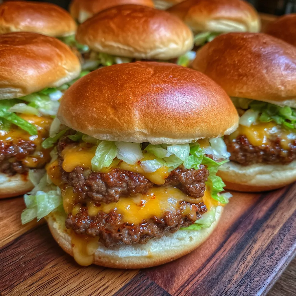 Mini Big Mac Cheeseburgers: 5 irresistible delicious quick bites.