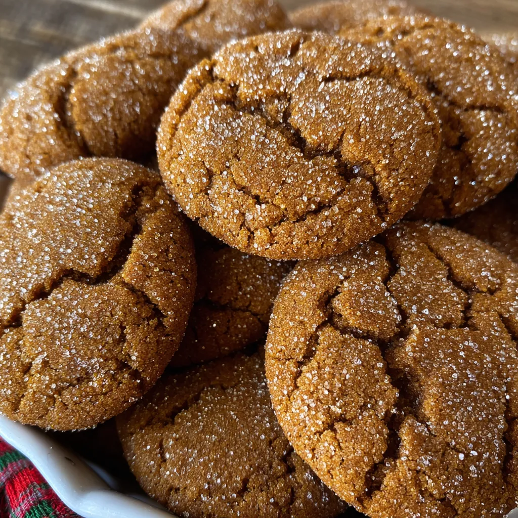 Soft Molasses Cookies offer 3 cozy chewy classic delights.